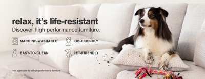 Larce 5-Piece Performance Fabric Sectional with Chaise | Ashley