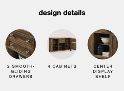 Moriville Dining Server | Ashley