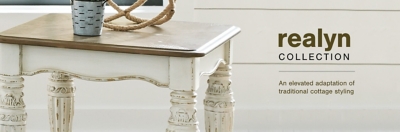 Realyn Sofa Table | Ashley Furniture HomeStore