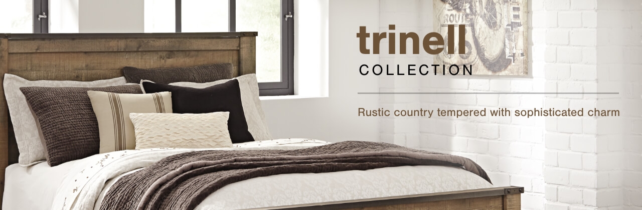 Trinell Queen Panel Bed | Ashley Furniture HomeStore