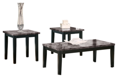 Ashley marble top coffee table store