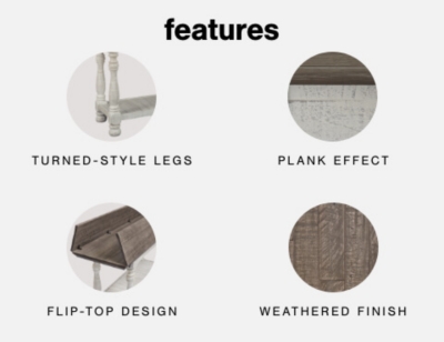 Havalance Flip Top Sofa/Console Table | Ashley