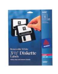 Avery Diskette Labels 6490 Template - onlynewline