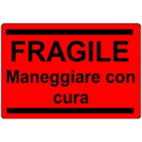 Etichette per avvertenze stampabili 'Fragile' | Avery