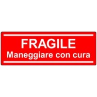 Etichette per avvertenze stampabili 'Fragile' | Avery