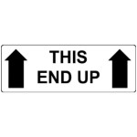 Printable Warning Labels 'This End up' | Avery