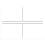 Templates - Shipping Label, 4 per sheet - Wide | Avery