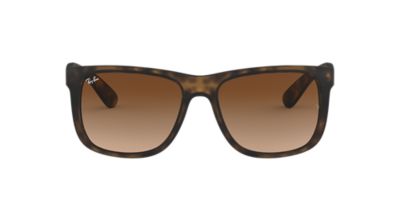 Ray Ban Rb4165 Justin Classic 55 Brown Gradient And Tortoise Sunglasses