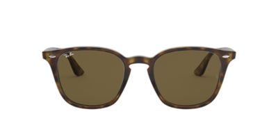 Ray-Ban RB4258F RB4258 52 Brown & Tortoise Sunglasses | Sunglass Hut ...
