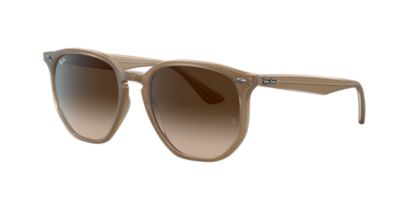 Ray-Ban RB4306 54 Brown & Beige Sunglasses | Sunglass Hut USA