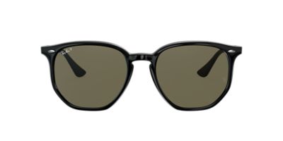 Ray-Ban RB4306F 54 Green & Black Polarised Sunglasses | Sunglass Hut ...