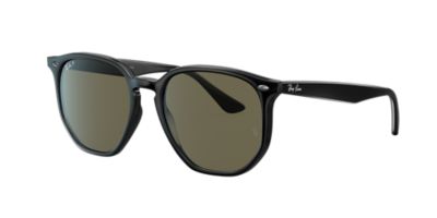 Ray-Ban RB4306F 54 Green & Black Polarised Sunglasses | Sunglass Hut ...