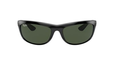 Ray-Ban RB4089 BALORAMA 62 Green & Black Sunglasses | Sunglass Hut ...
