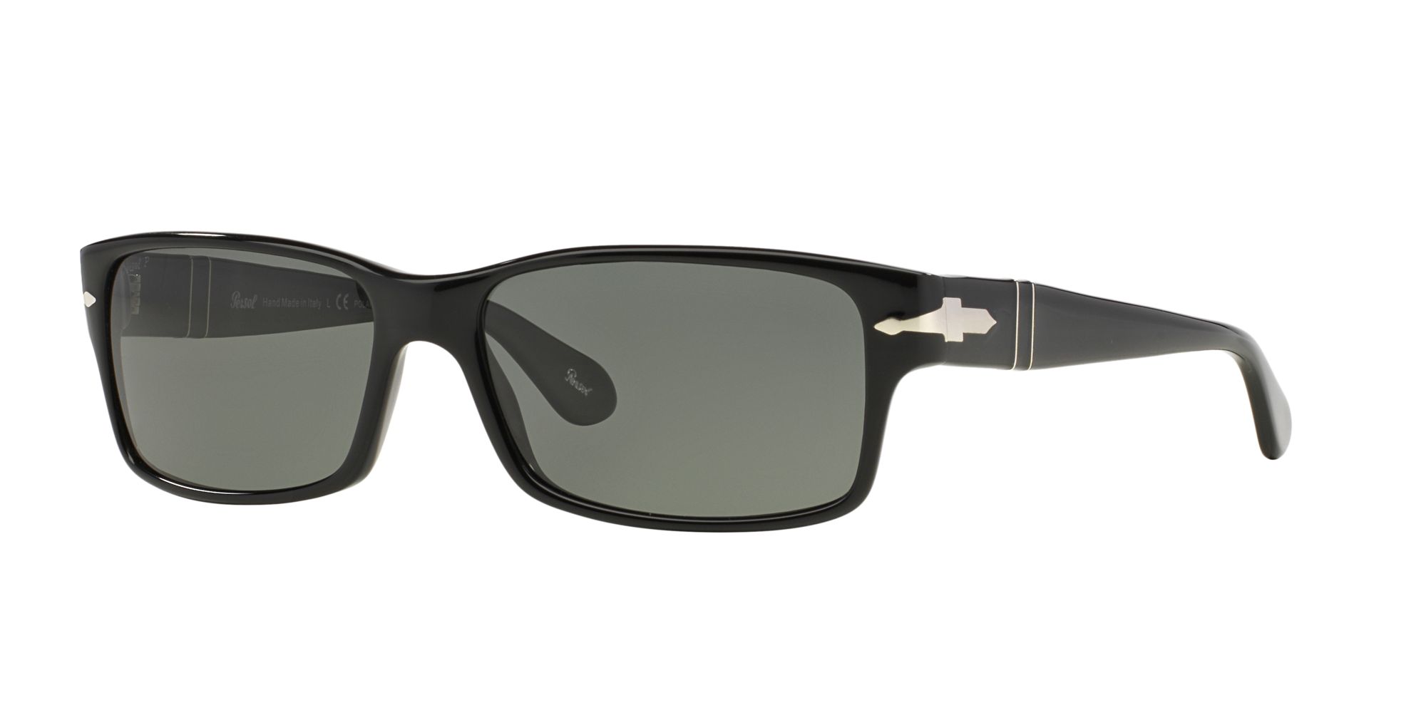 Sunglasses PO2803S - Black - Polarized Green - Acetate | Persol USA