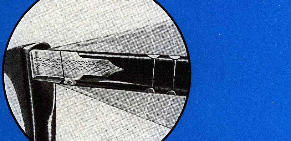 Persol frame technology: the arrow | Persol Japan