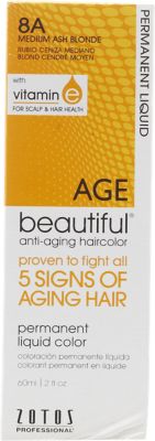 AGEbeautiful Anti-Aging Permanent Liquid Haircolor with Vitamin E 8A ...