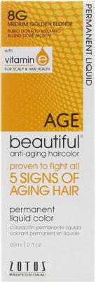 AGEbeautiful Anti-Aging Permanent Liquid Haircolor with Vitamin E 8G ...
