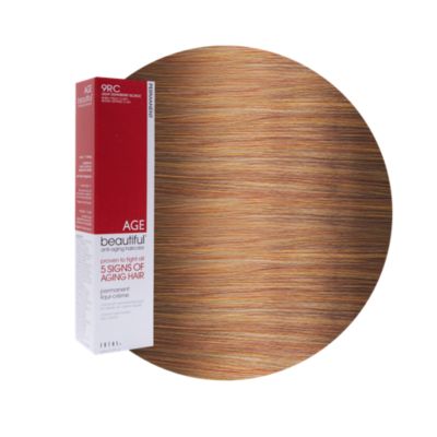 Agebeautiful Anti-aging Permanent Liqui-creme Haircolor 9rc Light ...