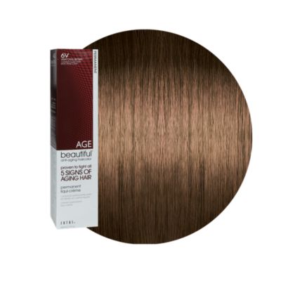 AGEbeautiful Anti-Aging Permanent Liqui-Creme Haircolor 6V Light Cool ...