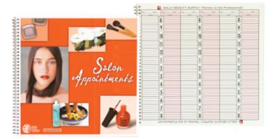 Sally Six Column Salon Appointment Book – Beauty Rewards