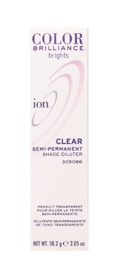 Ion Color Brilliance Semi-Permanent Brights Clear Shade Diluter | Hairable