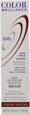 Ion Color Brilliance Permanent Creme Intense Neutrals 8nn Light Intense ...