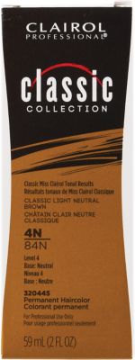 Clairol Professional Classic Collection 4n/84n Light Neutral Brown | Rhyboo