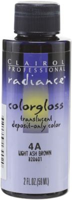 Radiance Colorgloss Semi-permanent Hair Color 4a Light Ash Brown | Blogbuzz
