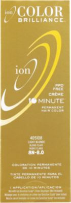 Ion Color Brilliance Permanent Creme 10 Minute Hair Color 8n Light ...