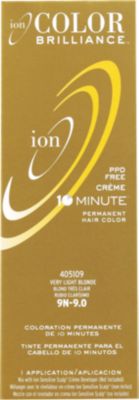 Ion Color Brilliance Permanent Creme 10 Minute Hair Color 9N Very Light ...