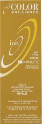 Ion Color Brilliance Permanent Creme 10 Minute Hair Color 9v Very Light ...