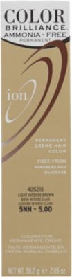 Ion Ammonia Free Hair Color 5nn Light Intense Brown | Jabbervine