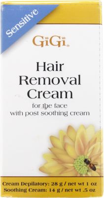GiGi Sensitive Hair Removal Cream For Face | Hairable