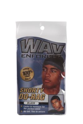 Wave Enforcer No Tail Do-Rag – Black | Beauty Top Products