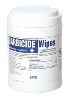 Barbicide Wipes Disinfectant Towelettes | Myopia