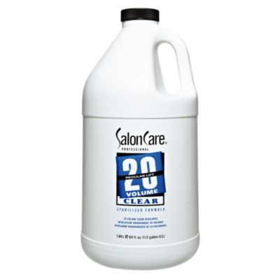Salon Care 20 Volume Clear Developer 1/2 Gallon | Tambee