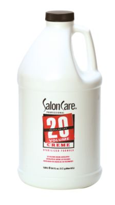 Salon Care 20 Volume Creme Developer 1/2 Gal. | Fliptune