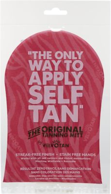 The Velvotan Original Pink Tanning Mitt | Jabbervine