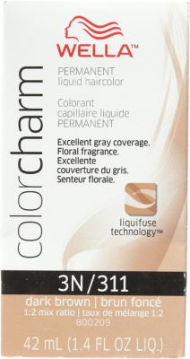 Wella Color Charm Liquid Permanent Hair Color 311/3n Dark Brown | Skipshare