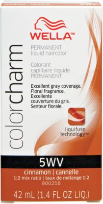 Wella Color Charm Liquid Permanent Hair Color 5wv Cinnamon | Rhyboo