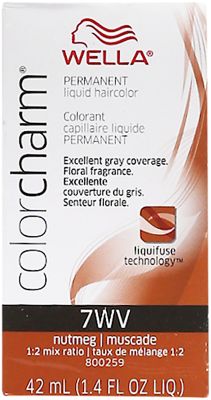 Wella Color Charm Liquid Permanent Hair Color 7wv Nutmeg | Rhyboo