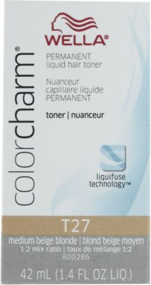 Color Charm Toner T27 Medium Beige Blonde | Chatspan