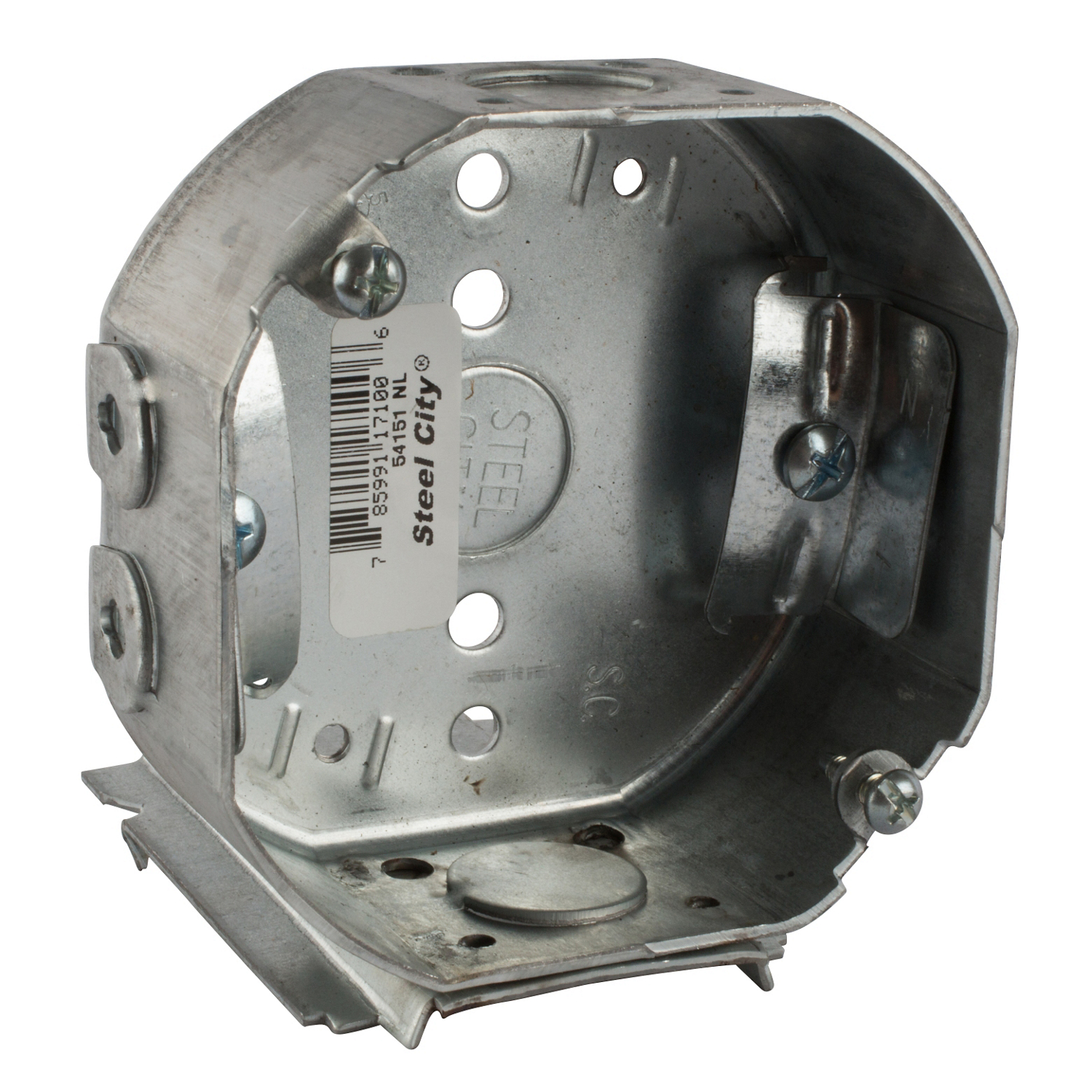 Electrical Boxes Steel Device 4in Octagon Boxes & Covers (8B) | J.H ...