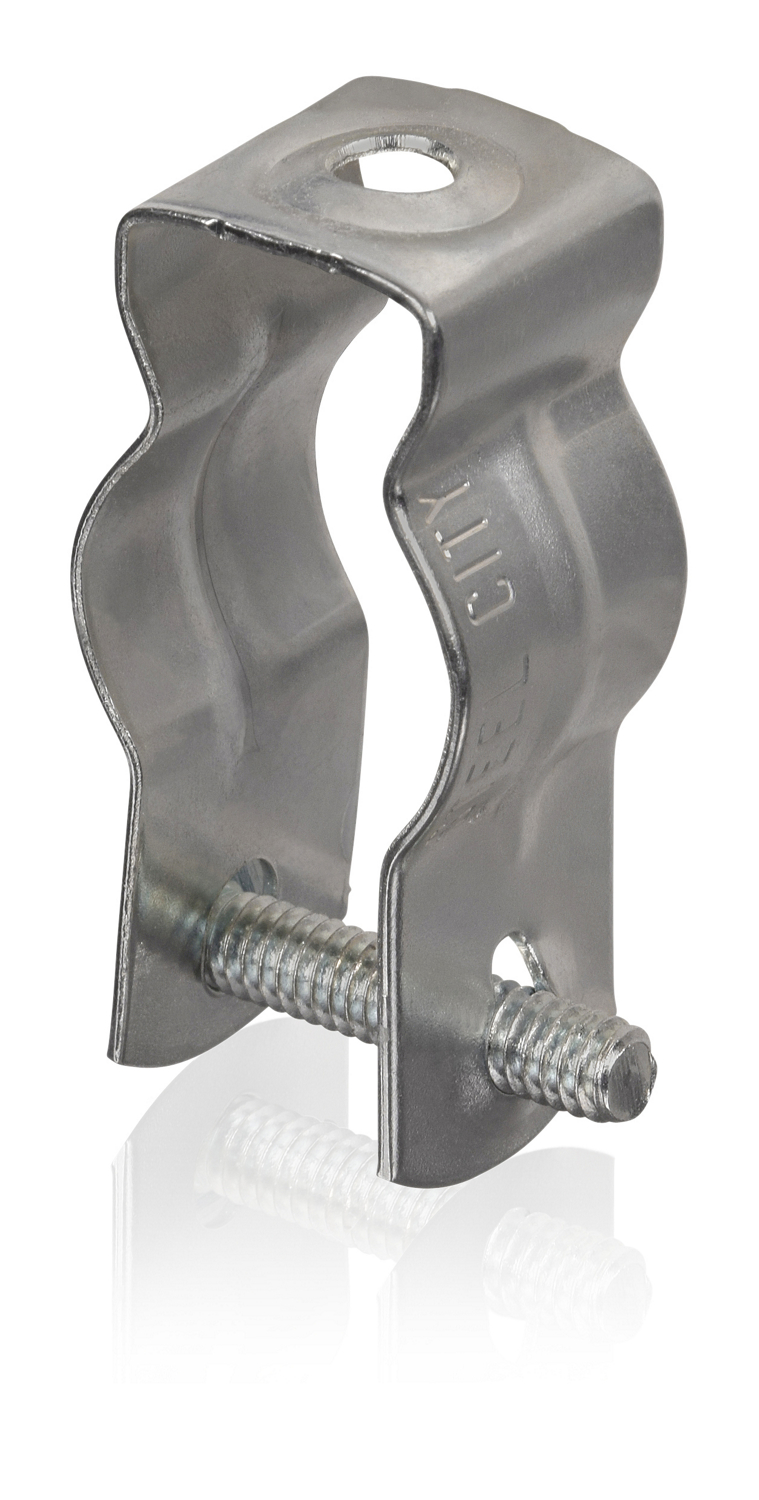 Steel-City 6H1TB Conduit/Pipe Hanger w/ Bolt - 3/4" EMT & 3/4" Rigid ...