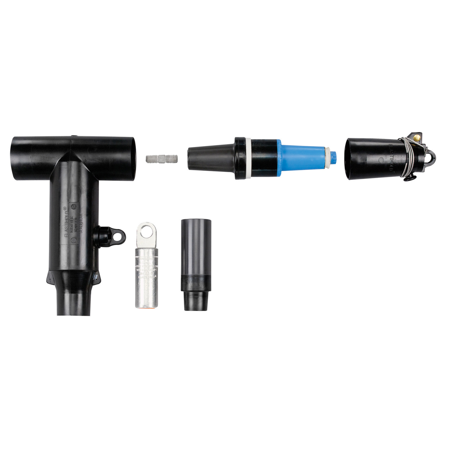 ABB Elastimold K656ETP-J0270-DRG 600 Amp, 25kV, Deadbreak Elbow, Test ...