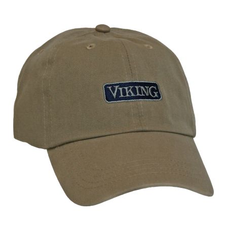Unstructured cap with two-toned logo - Tan - Viking Range, LLC