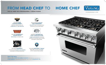 Retail Ad for Professional 7 Series Range - Viking Range, LLC