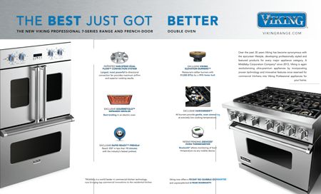 Retail Ad for Professional 7 Series Range and French-Door Double Oven ...