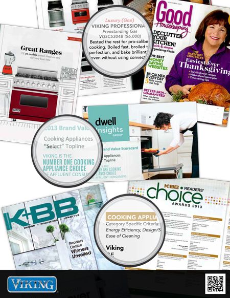 Magazine Accolades POP - Viking Range, LLC