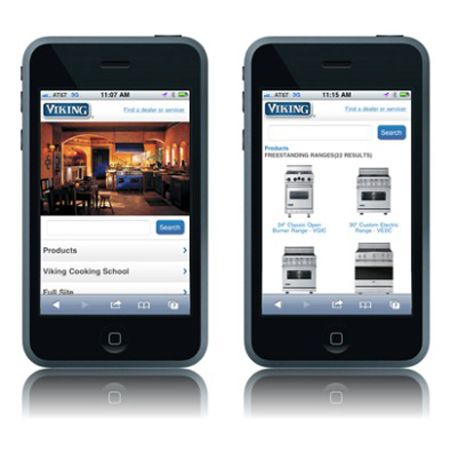 Viking Announces New Mobile Site - Viking Range, LLC